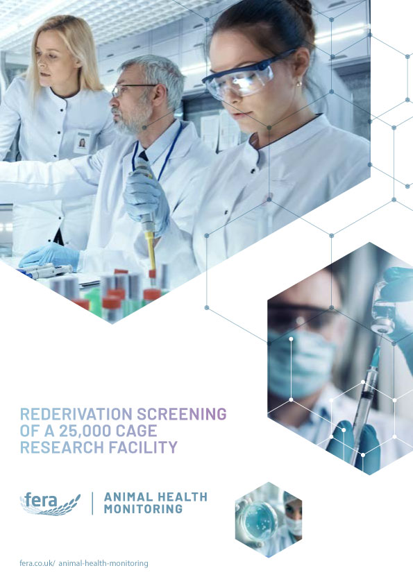 Fera Successfully Completes Rederivation Screening Project - Fera Science